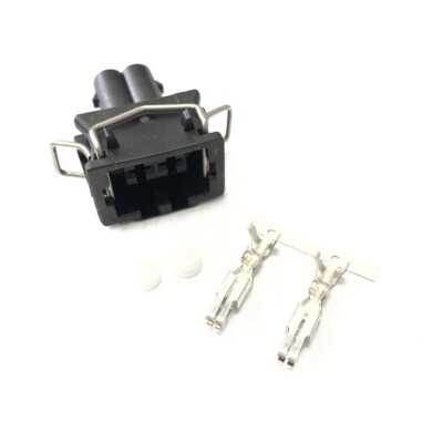 2 Way Female Packard Timer Connector With Terminals & Seals Durite 0 ...