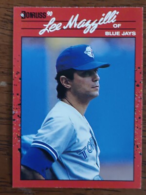 LEE MAZZILLI TORONTO BLUE JAYS 1990 DONRUSS BASEBALL CARD #584 | eBay