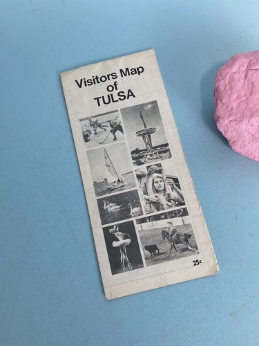Vintage Visitor's Map of Tulsa Ashburn Maps | eBay