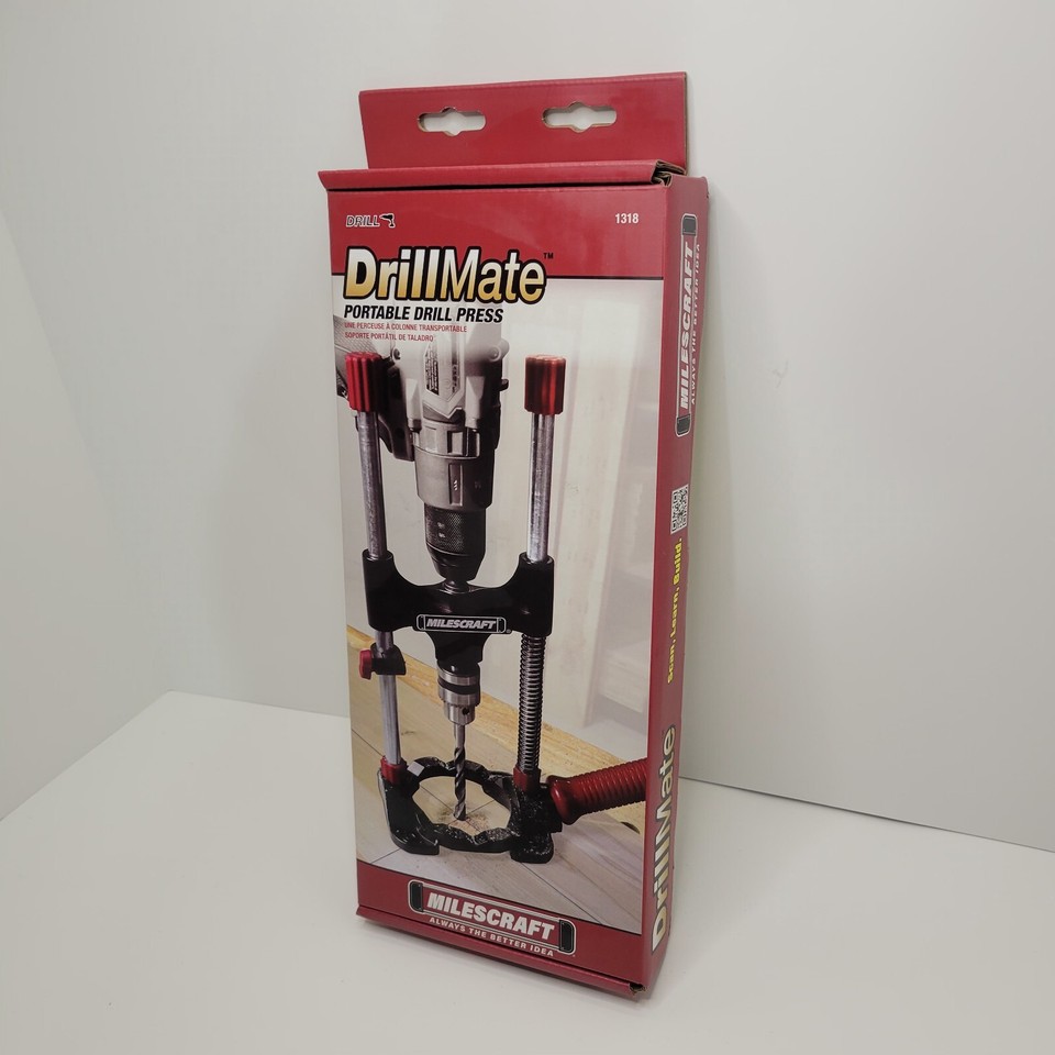 Milescraft DrillMate woodworking Portable Multi-Angle Drill Guide jig ...