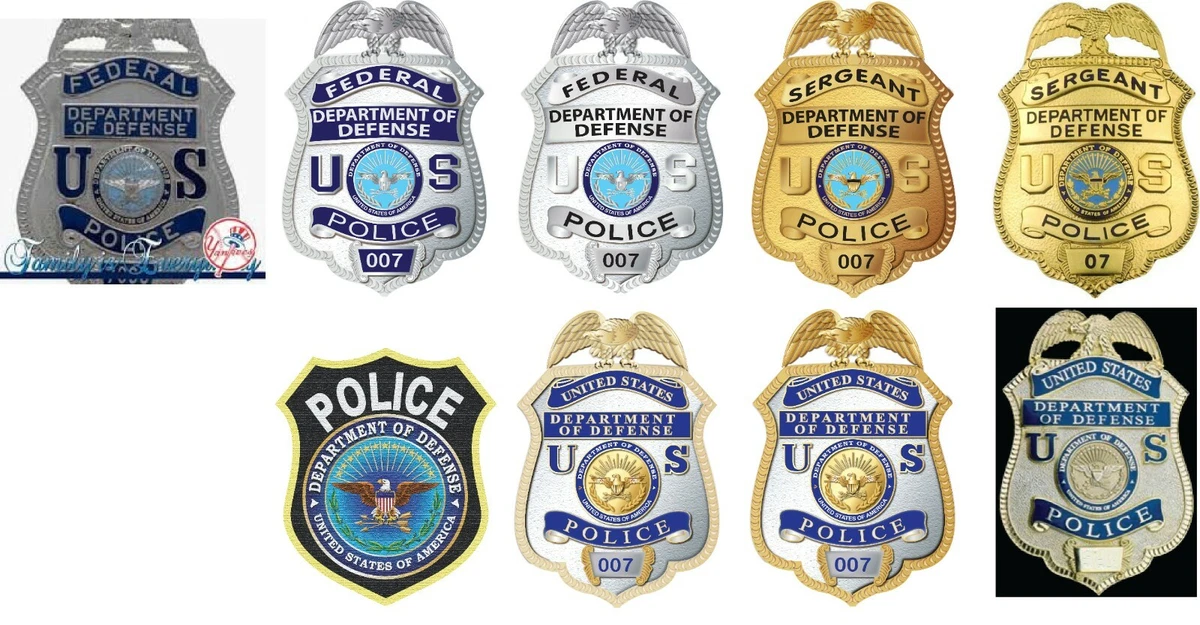 Department Of Defense Police Badge
