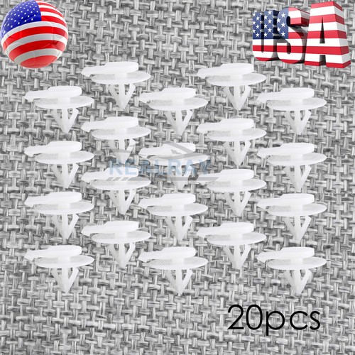 20x Trim Panel & Fender Flare Moulding Clips For 2002-2012 Mini Cooper ...