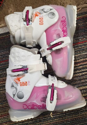 Girls Ski Boots Pink Diabello Size 20 Or Shoe Size 1 | eBay