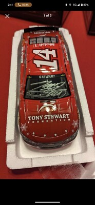 2013 Tony Stewart Foundation Car Signed With Proof Pic | eBay