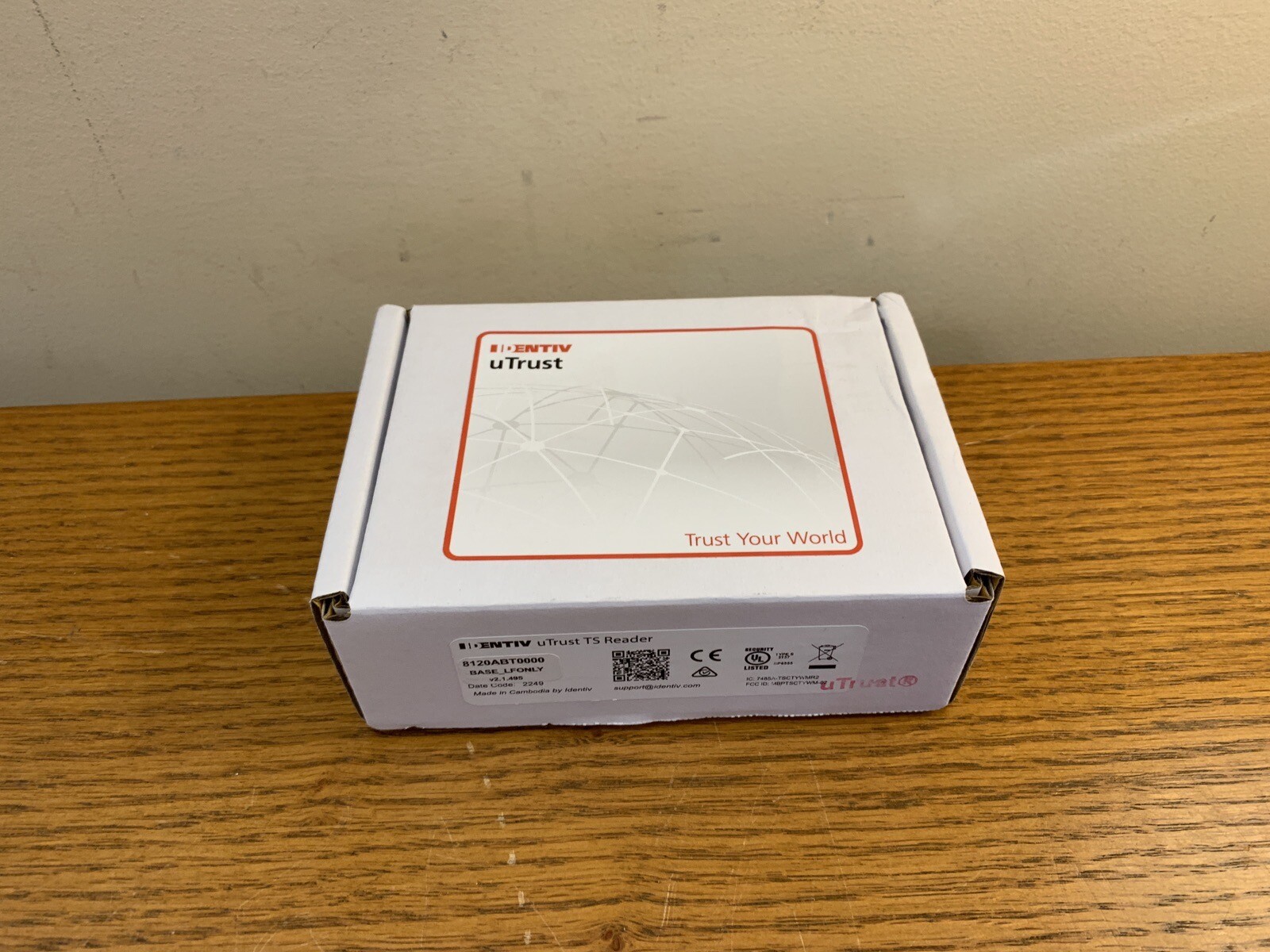 IDENTIV UTrust TS ACCESS CONTROL CARD Reader 8110 for sale online | eBay