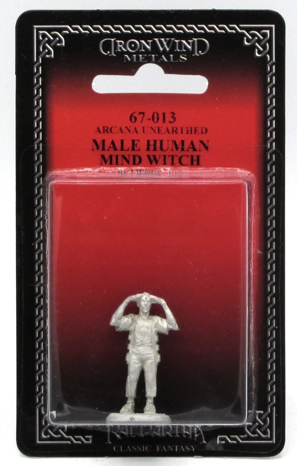 Ral Partha 67-013 Male Human Mind Witch (Arcana Unearthed) Psion Wizard ...