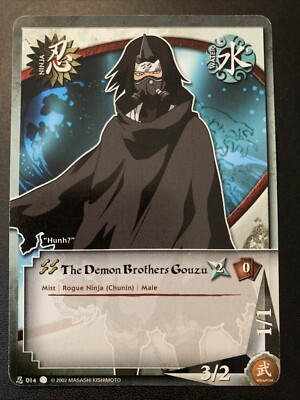 Naruto Card CCG TCG Bandai The Demon Brothers Gouzu Ninja 014 | eBay ...