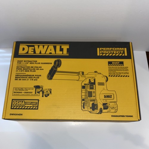 DEWALT DWH304DH Onboard Dust Extractor for 1-1/8" SDS Plus Hammers ...