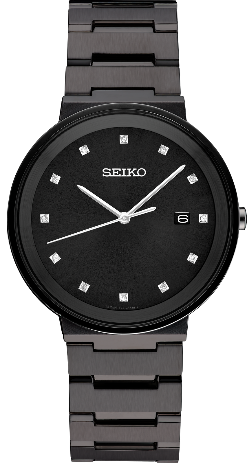 Seiko Essentials Men's Black Watch - SUR489 for sale online | eBay