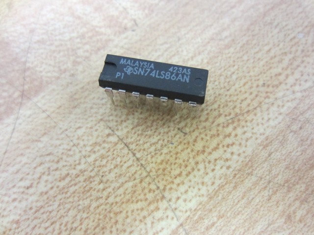 Texas Instruments SN74LS86AN ICS and Semiconductors XOR Gate 4 Element ...