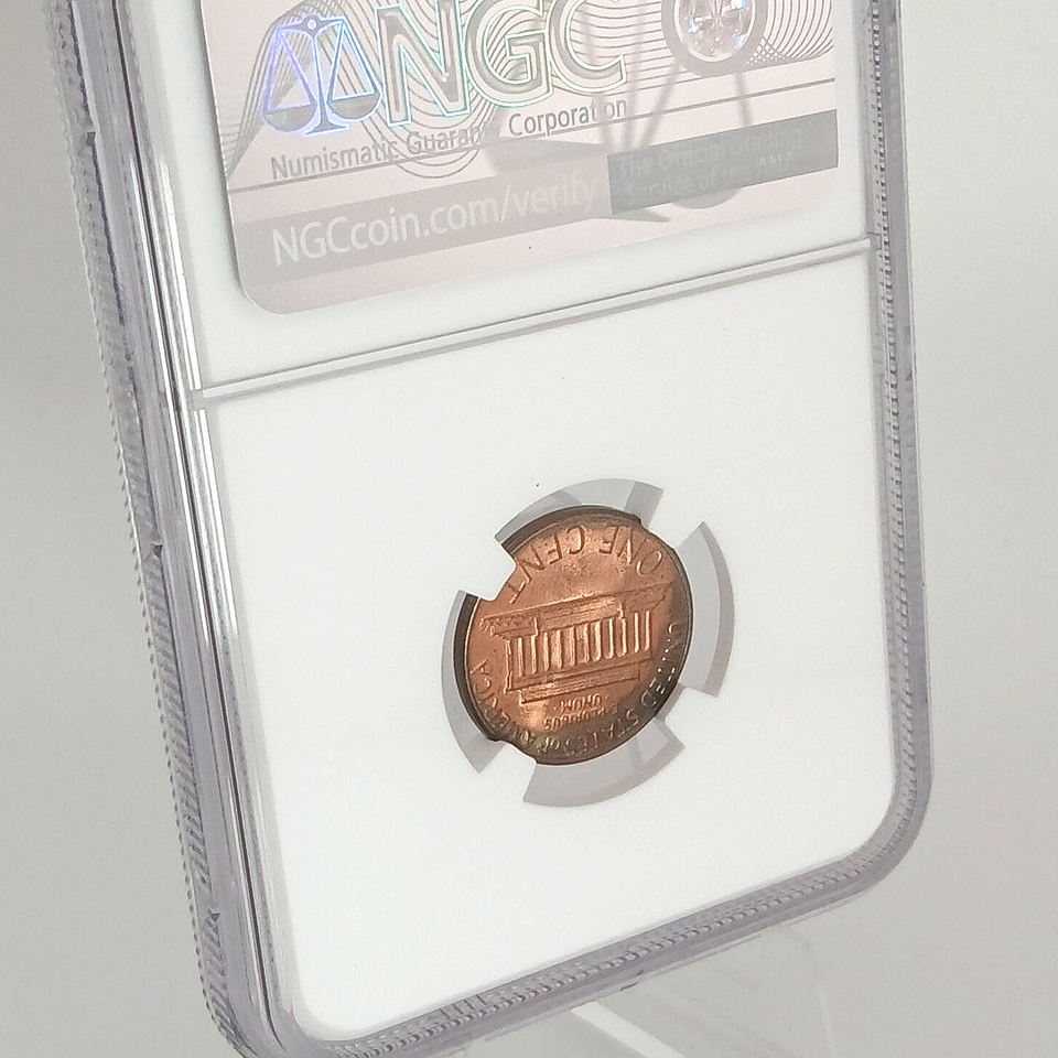 1982-D Small Date Zinc Lincoln Cent NGC UNC Details Al Color Scarce ...