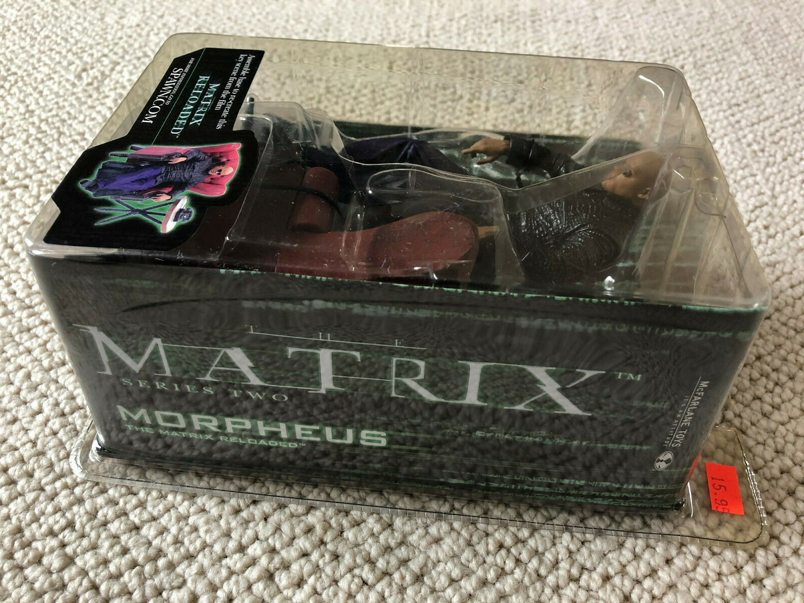 New! Morpheus Chair The Matrix Reloaded (Series 2) McFarlane Toys ...