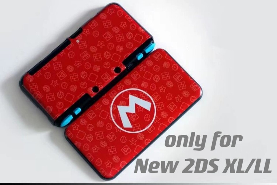 Snap on Case Cover Shell for Nintendo New 2DS XL/LL Double Sides ...