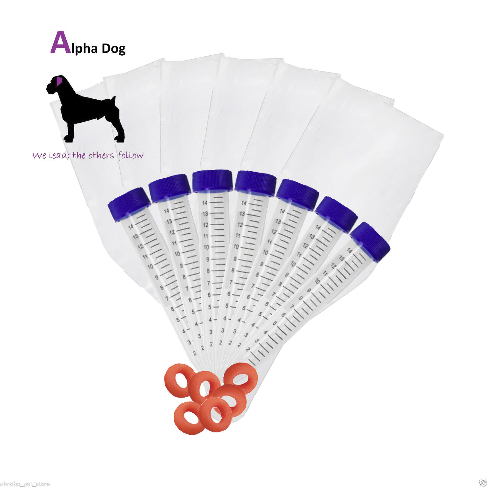 6 Flex Tip Complete AI Kits Dog ArtificiaI Insemination Tube Sheath ...