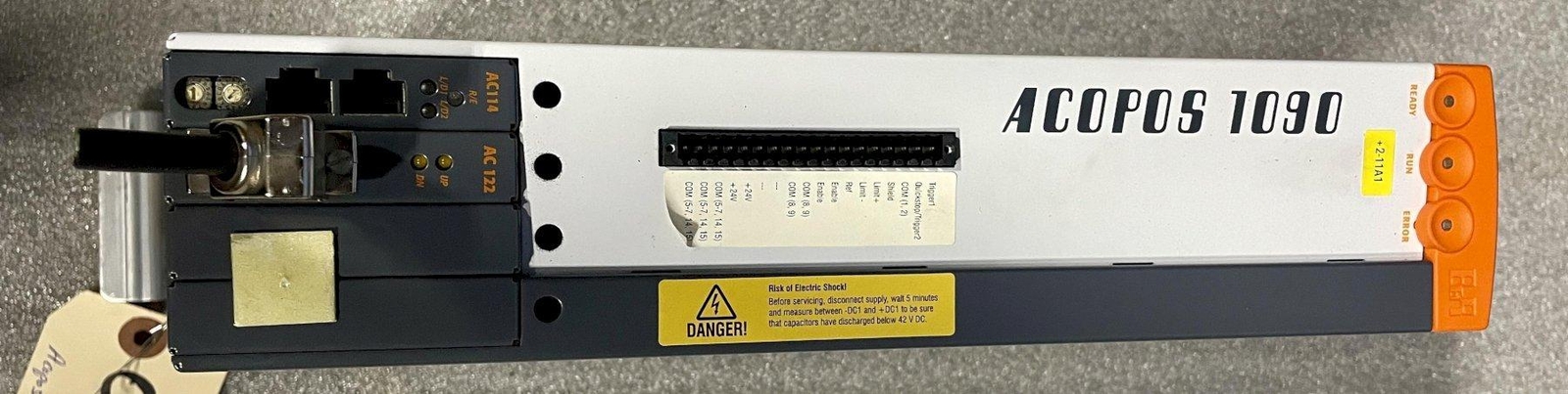 B&R ACOPOS 1090 Servo Drive, Model 8V1090.00-2, 3x 400-480 VAC, 8.8 A ...