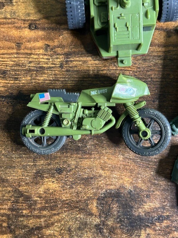 GI Joe Small 3 Vehicle Lot ARAH 1980’s Hasbro Vintage Motorcyle Jetpack ...