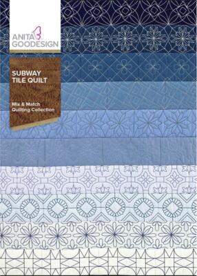 Subway Tile Quilt Anita Goodesign Machine Designs CD | eBay