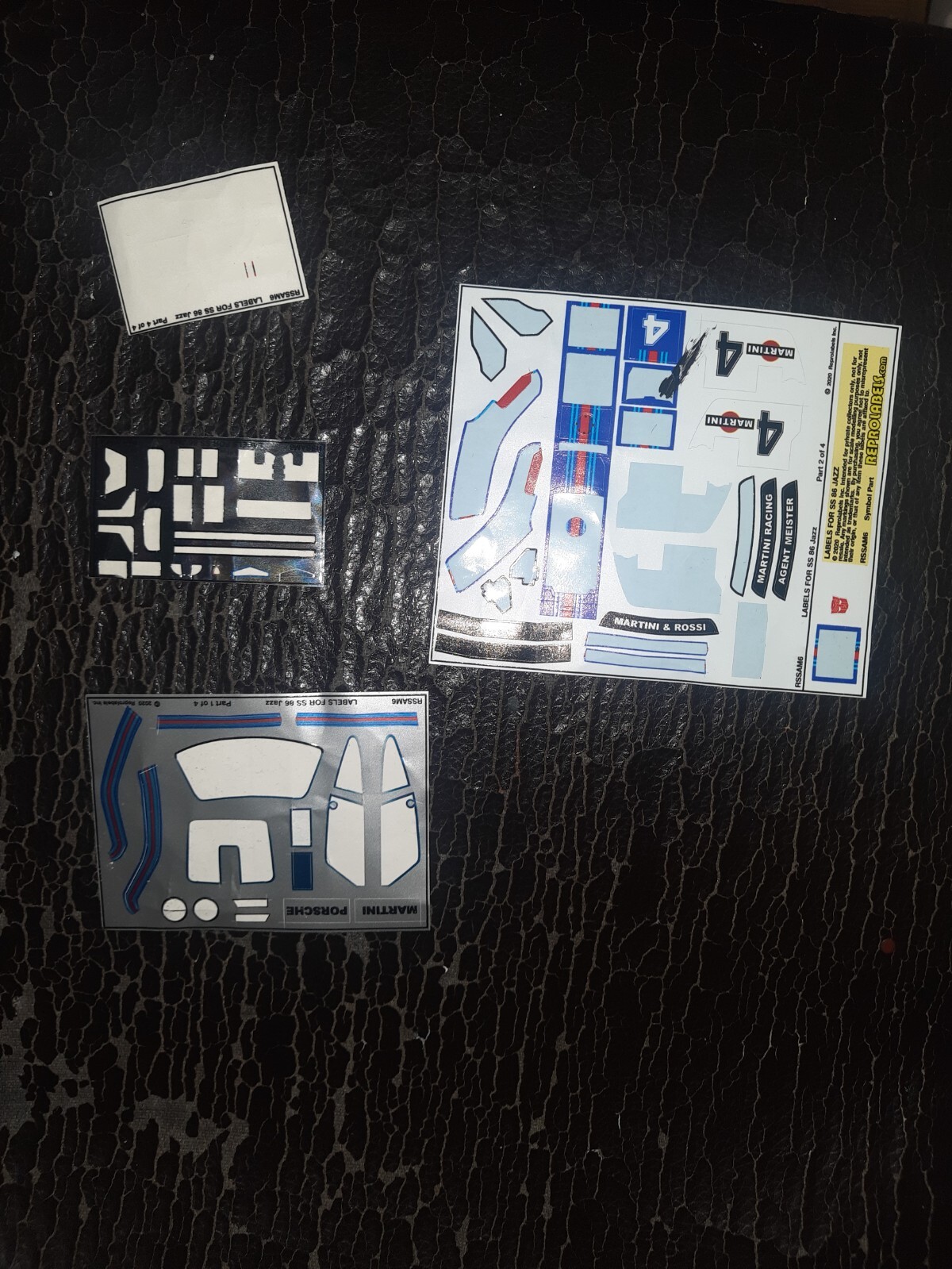 Toyhax Stickers for Transformers ss86 jazz spares | eBay