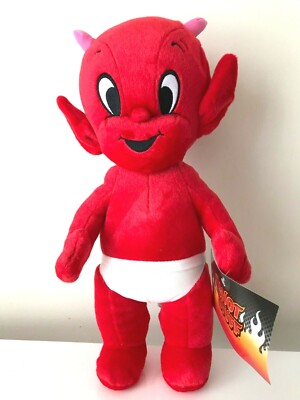 NEW Large Hot Stuff Red Devil Plush Toy 15 inches. NWT | eBay