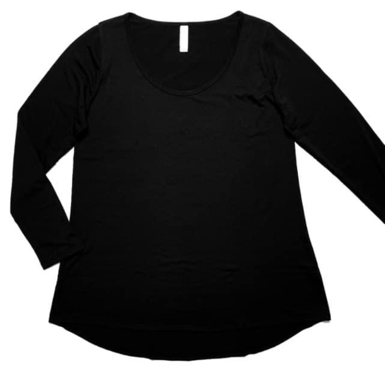 3xl LuLaRoe Lynnae long sleeve solid Black Stretchy Fits 26/28 Rare | eBay