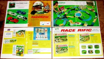 1967 IDEAL MOTORIFIC DEALER CATALOG #2 Cars Sets Access Full Color ...