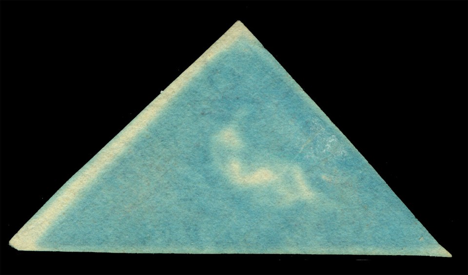 CAPE OF GOOD HOPE 1853 Triangulars 1d deep brick red, deep bluish p.Sc# 1b used | eBay