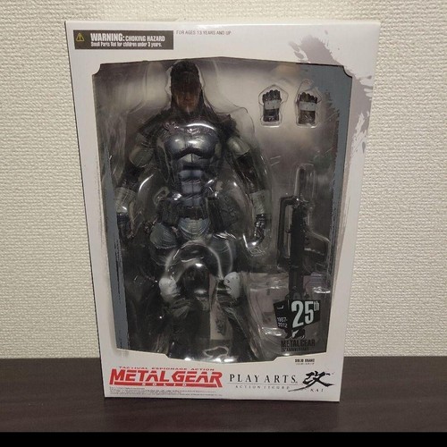 Square Enix Play Arts Kai Metal Gear Solid Snake Action Figure ...