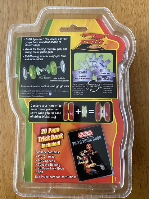 Duncan Pro Z Translucent Red Blue & Green Yoyo Mod Spacers Ar108 for ...