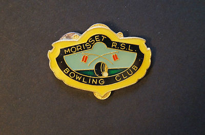 Collectable - Morisset RSL Bowling Club - Members Badge. | eBay Australia