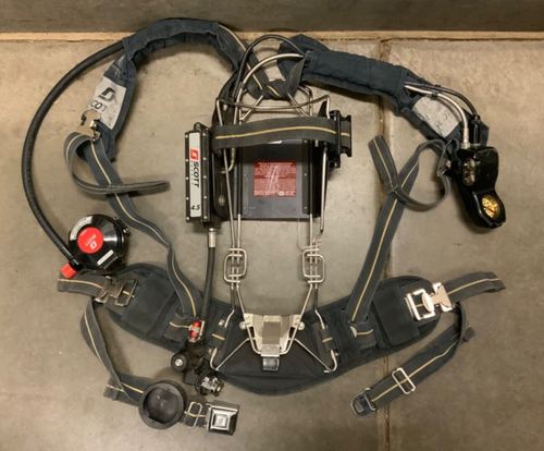 Scott 4.5 4500 PSI SCBA Air Pak Harness with HUD Excellent Condition | eBay