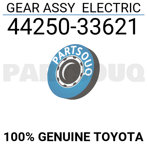 4425033621 Genuine Toyota GEAR ASSY ELECTRIC 44250-33621 | eBay