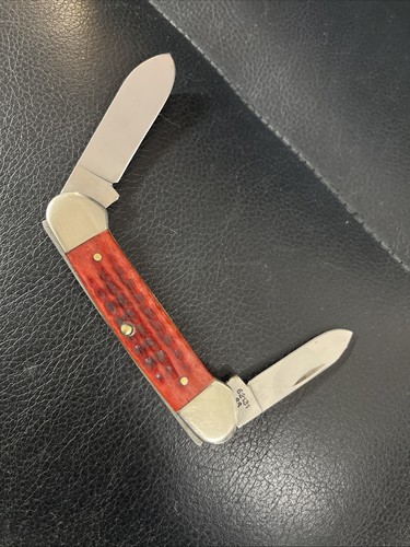 Case Xx 62131 SS RED BONE CANOE two-blades Knife | eBay