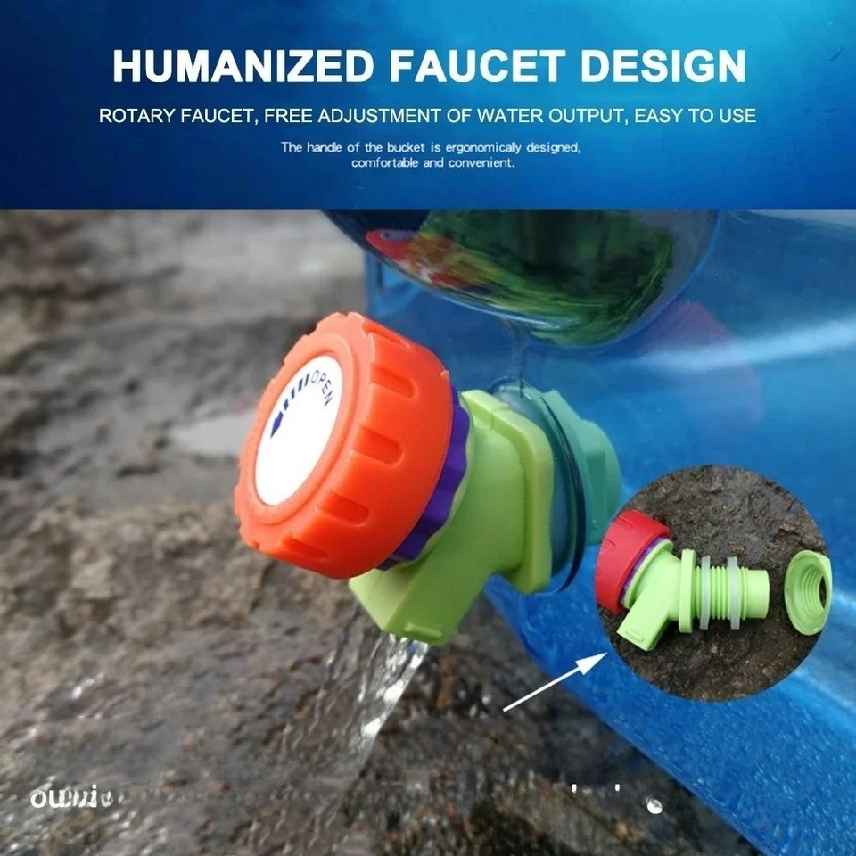 Leak Proof Plastic Tap with Internal and External Sealing Rings for ...