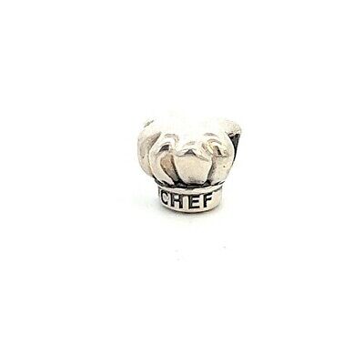 Authentic Pandora silver 925 #791500 Chef's Hat slide charm Bead NEW | eBay