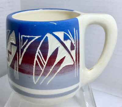 Southwestern Native Navajo Artist Signed, Hand Painted and Hand Carved ...