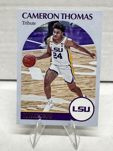 2021 Panini Chronicles NBA Hoops Draft Picks Card #65 Cameron Thomas ...