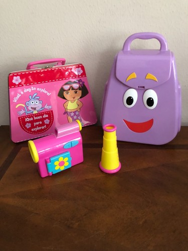 DORA THE EXPLORER MAGNETIC DOLL PLAY SET & BACK PACK TALKING PURSE | eBay