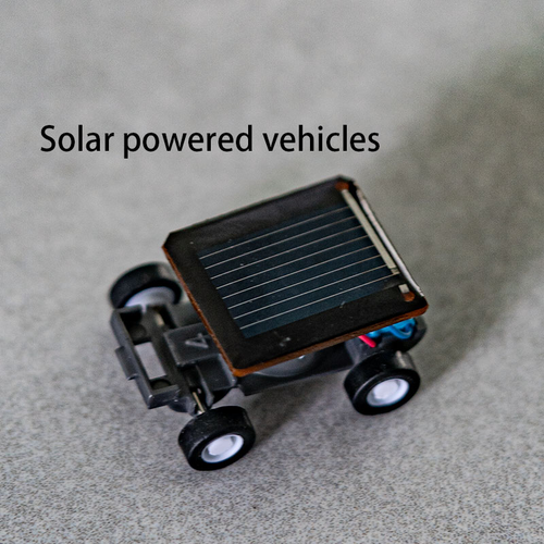 Creative Mini Solar Powered Robot Racing Car Vehicle Educational Gadget ...