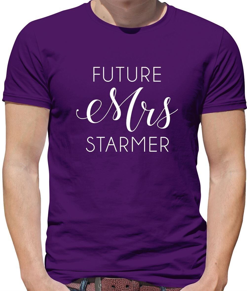 Future Mrs Starmer - Herren T-Shirt - Keir Labour Wahl Premierminister ...