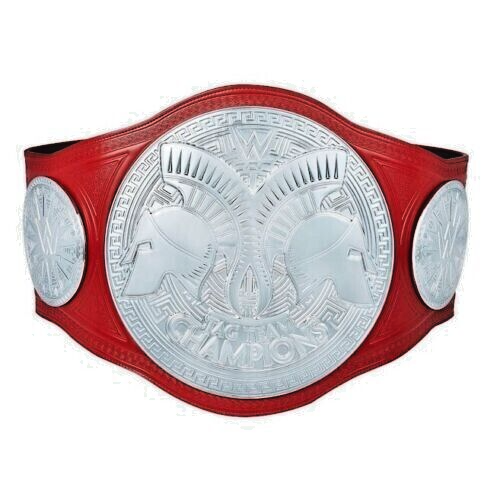 WWE SmackDown Red Tag Team Championship Belt Replica 2mm Brass Adult ...