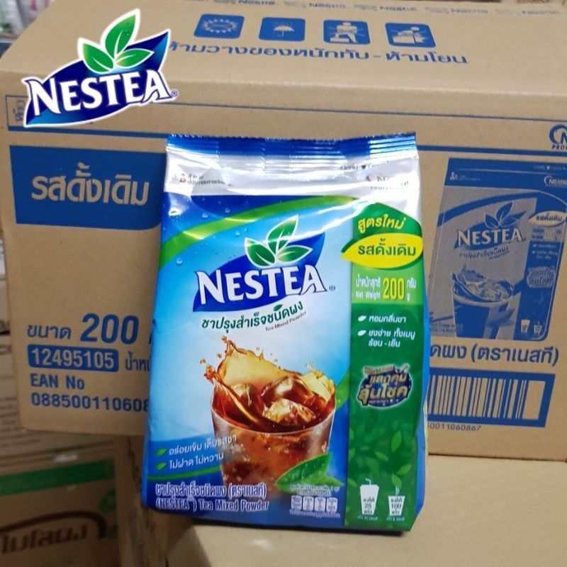 Nestle Tea NESTEA Unsweetened Instant Tea Mixed Powder Iced Drink ...