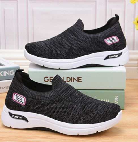 Ladies Get Fit Go Walking Slip On Gym Fitness Memory Foam Womens ...