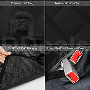 Quilted Pet Seat Cover Hammock Boot Liner Black For Land Rover ...