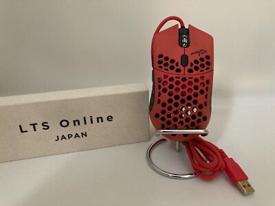 FinalMouse Air58 Ninja Cherry Blossom Red Gaming Mouse Lightweight Used ...