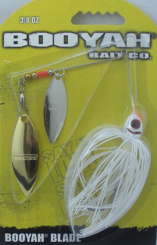 Rebel BYBW38616 11.1ml Booyah Saule Spinner Appât Blanc Et Chartreuse ...