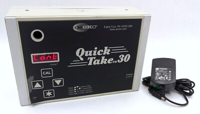 SKC Quick Take 30 228-9530 Air Sampler Sampling Pump w/ AC Adapter ...