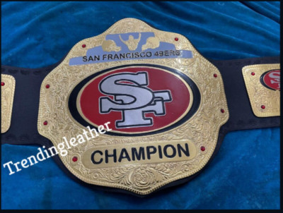 SF San Francisco 49ers champion belt | Super Bowl Belt | eBay