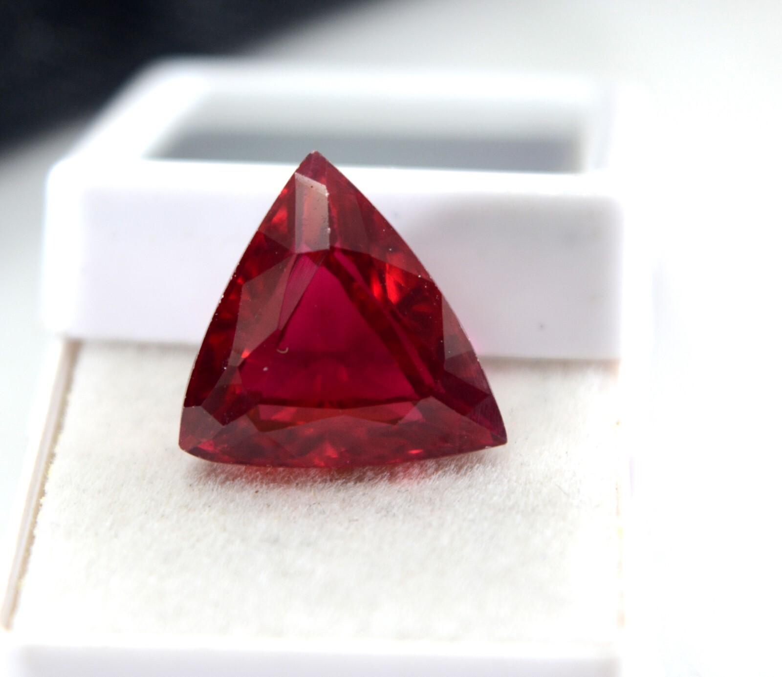12.85 Ct Natural Rare & Certified Burma Ruby VVS AA Cut Loose Gemstone ...
