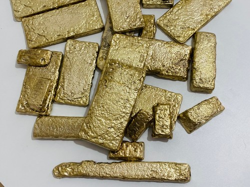 700 Grams Scrap Gold Bar For Gold Recovery Melted Different Computer ...