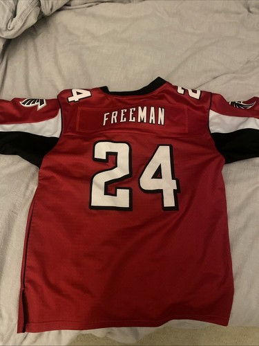 Atlanta Falcons Devonta Freeman Youth Large Red Football Jersey | eBay